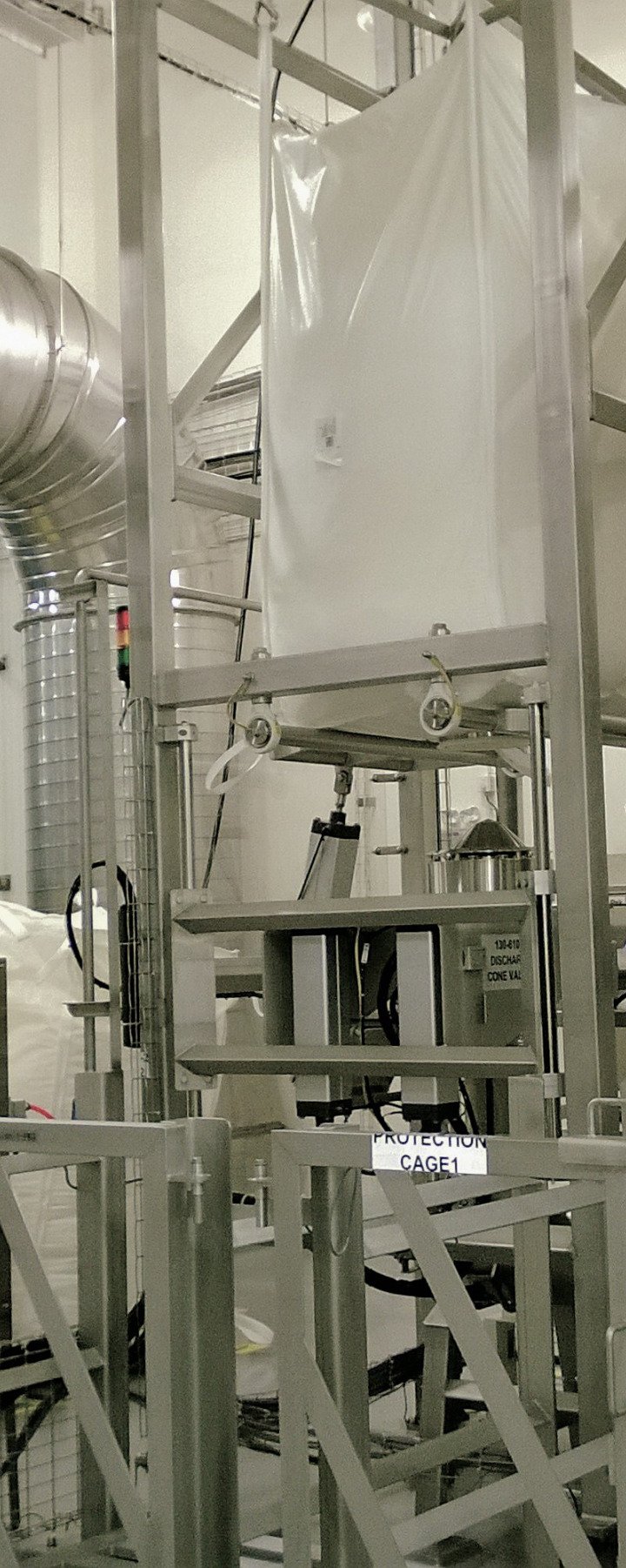 SoliBag® for automatic docking and even partial discharge of FIBC