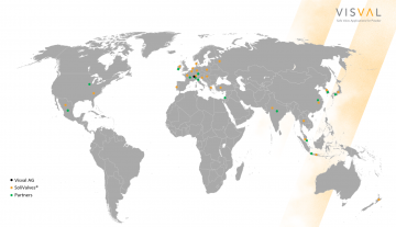 Worldwide presence of Visval